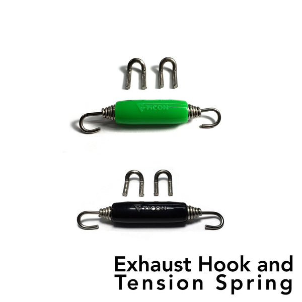 Titanium Exhaust Hook and Tension Spring for Slip Connector – Ticon ...